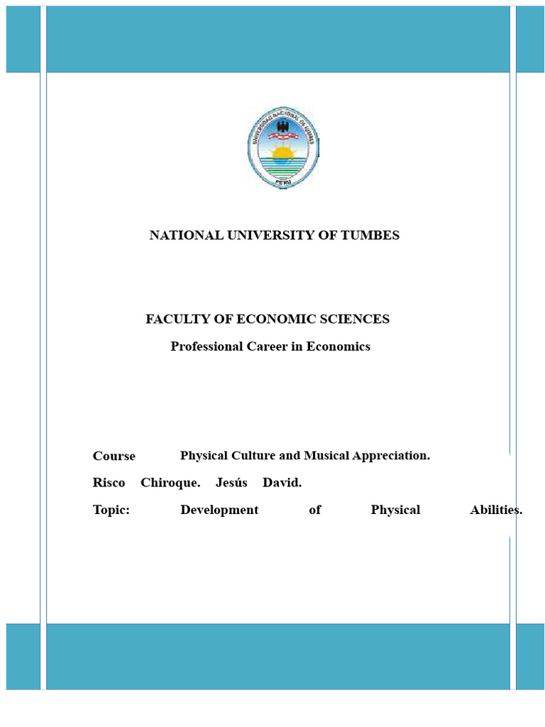 Development of Physical Abilities | PDF | Flexibility (Anatomy ...