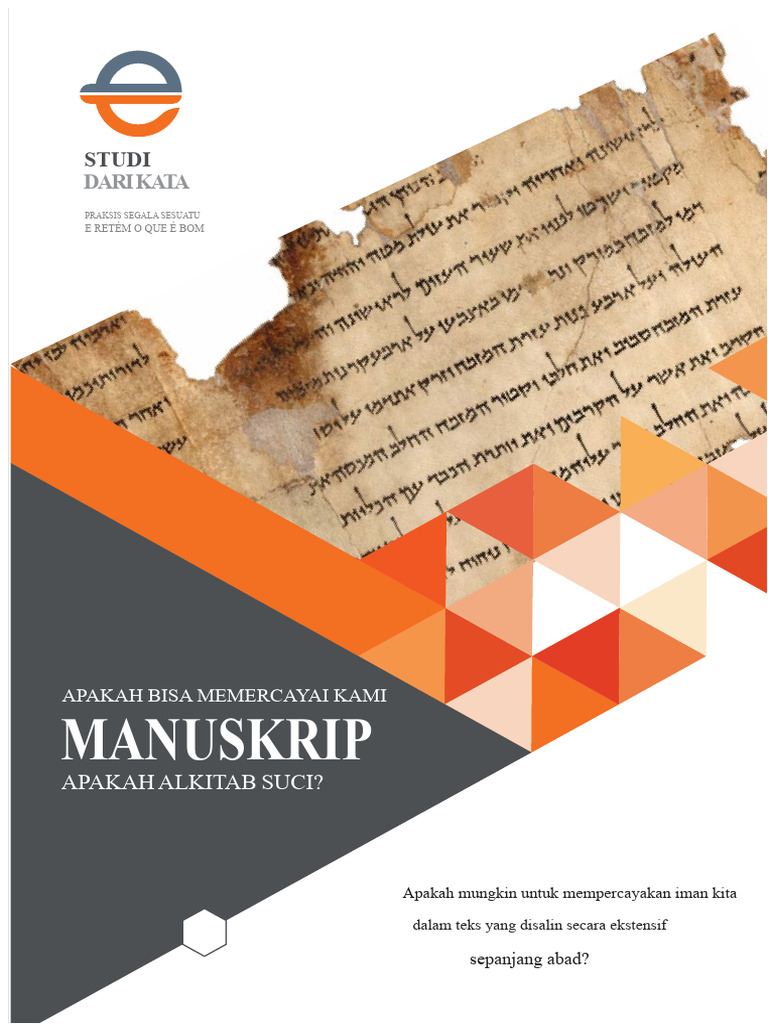 Kepercayaan pada Teks Alkitab Suci | PDF