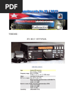 FX-4CR Transceiver User Manual V1.6 | PDF | Telecommunications | Sound ...
