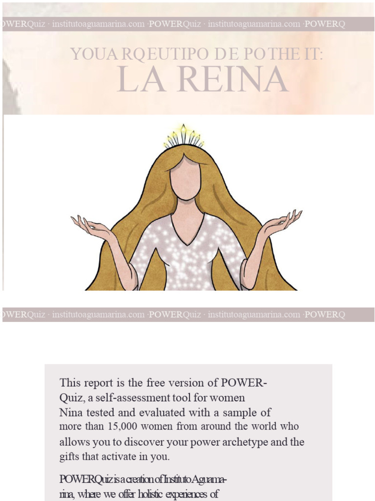 Discover Your Power Archetype Quiz | PDF | Psychology