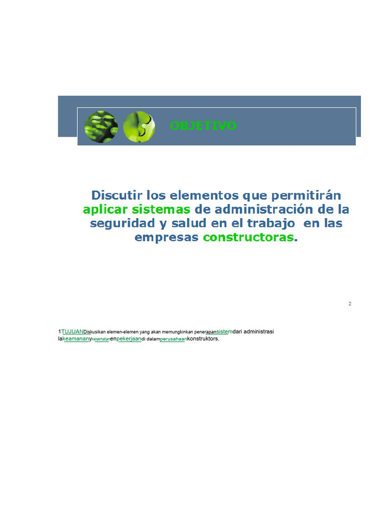 Pengelolaan Mandiri Kesehatan Dan Keselamatan Kerja Di Industri Konstruksi | PDF