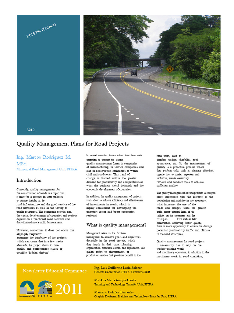 Quality Management Plan | PDF | Specification (Technical Standard ...