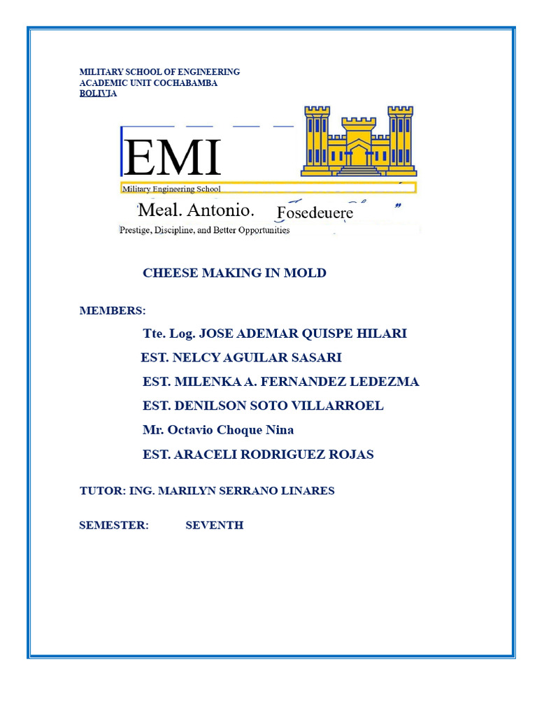 Cheese Laboratory | PDF | Cheese | Cheesemaking