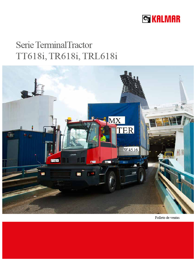 Folleto Del Tractores de Terminal Kalmar 618i | PDF | Tractor ...