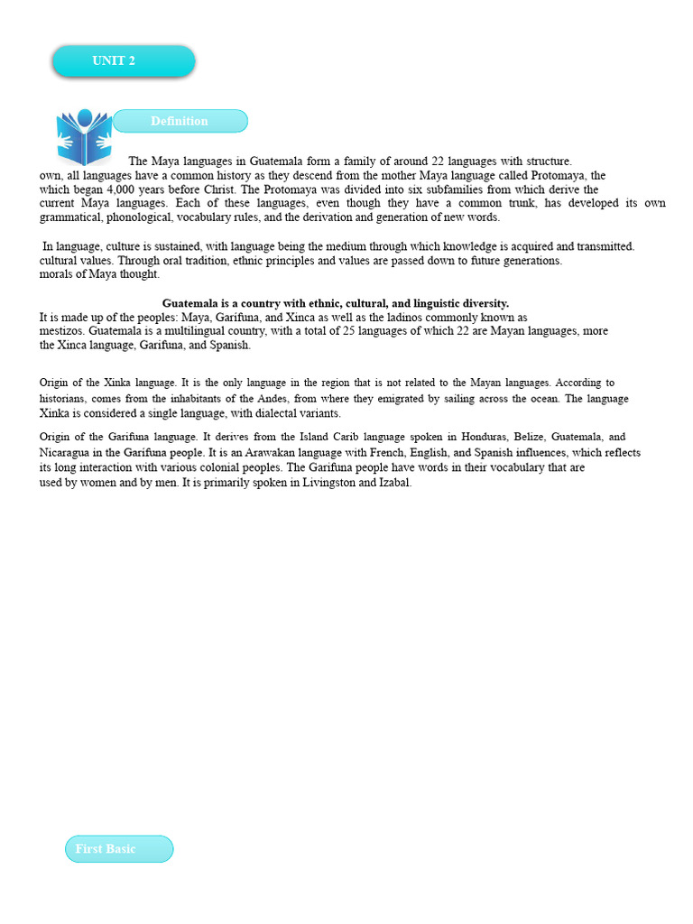 Cultures and Languages of Guatemala | PDF | Maya Peoples | Guatemala