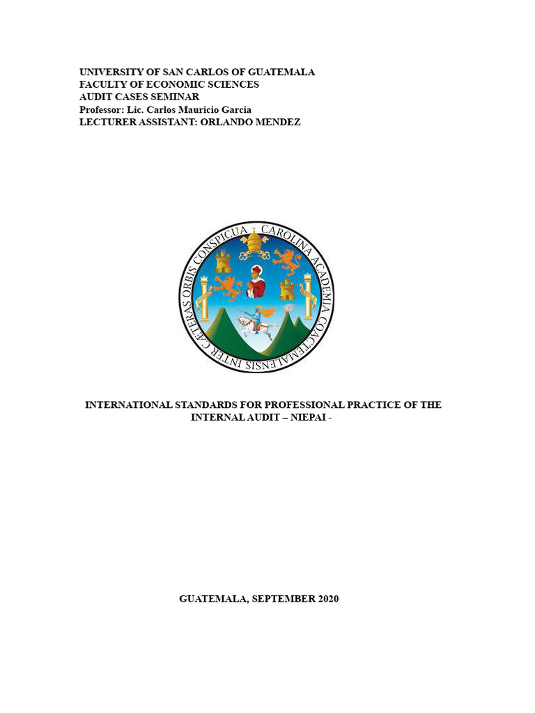 Group 12 - Niepai | PDF | Internal Audit | Audit