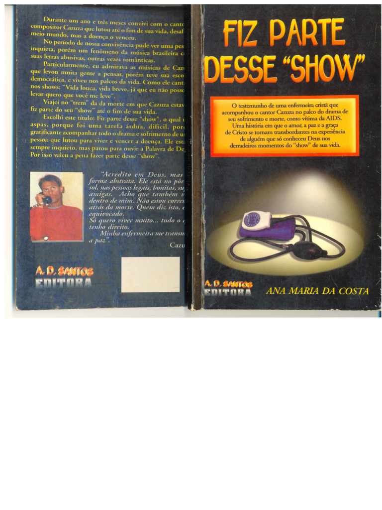 Saya Menjadi Bagian Dari Pertunjukan Ini - Cazuza - Buku - Ana Maria ...