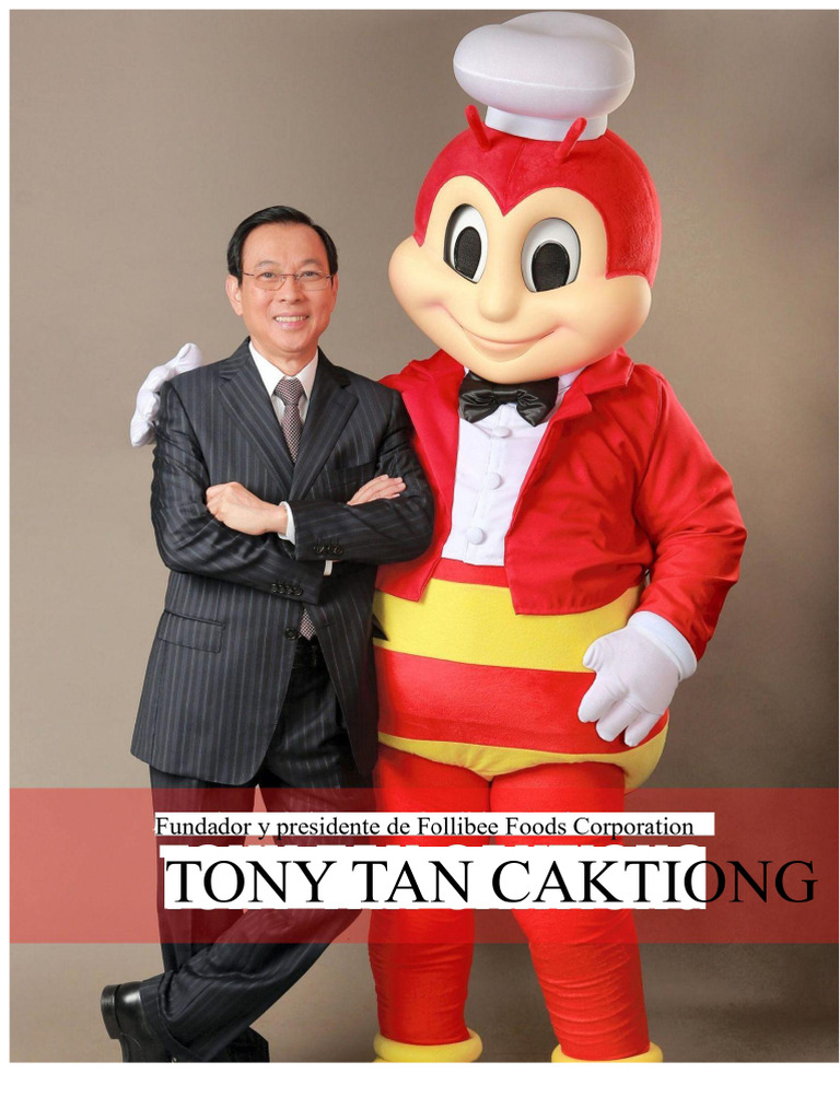 El 1 Grupo 5 - Tony Tan Caktiong | PDF | Iniciativa empresarial | Alimentos