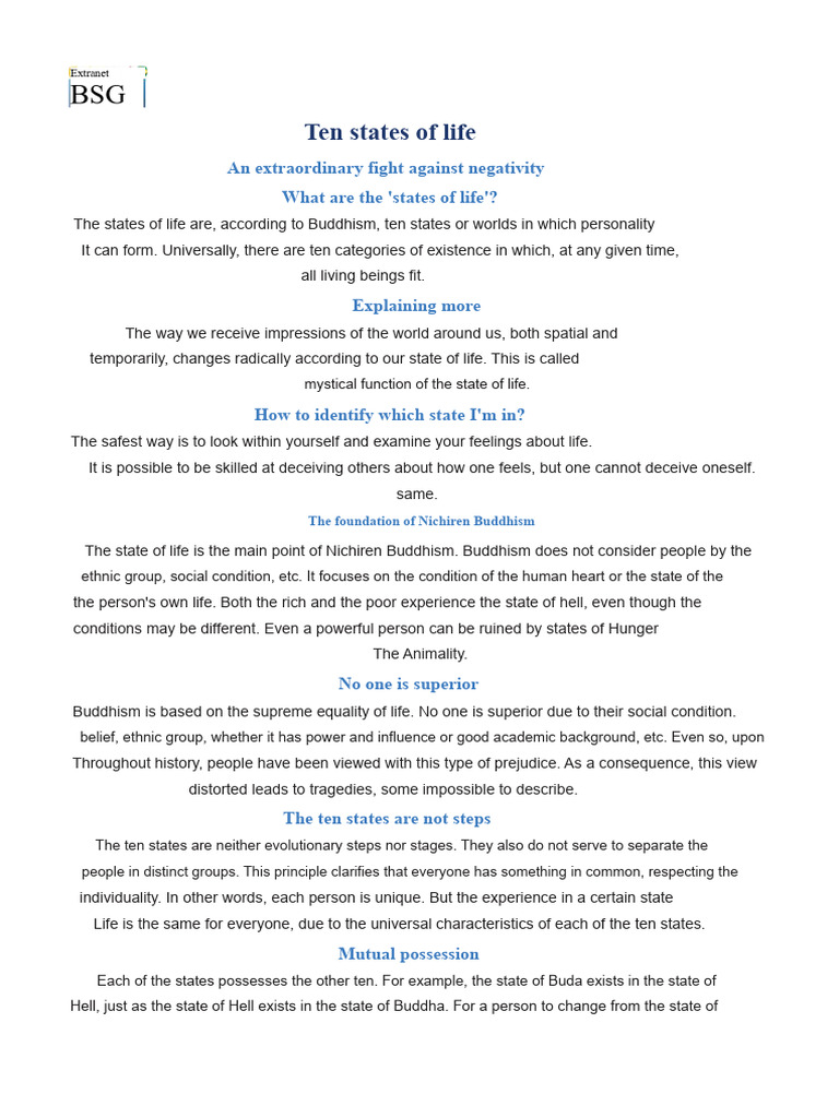 10-December States of Life (All) | PDF | Heaven | Anger