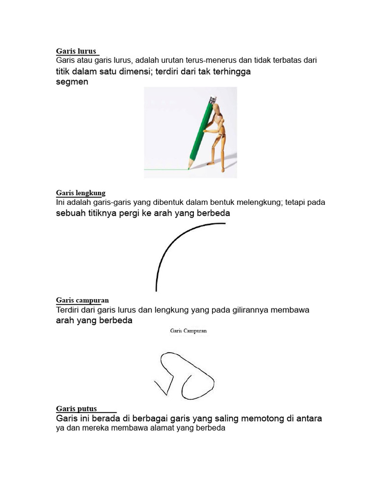 Jenis Garis | PDF