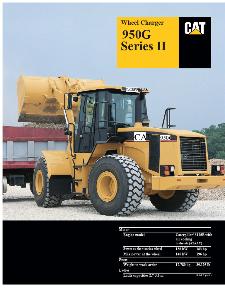 Series II 950G: Wheel Charger | PDF | Engines | Diesel Engine