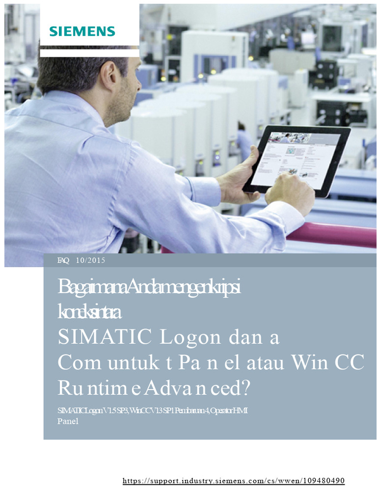 109480490 Simatic Logon En | PDF