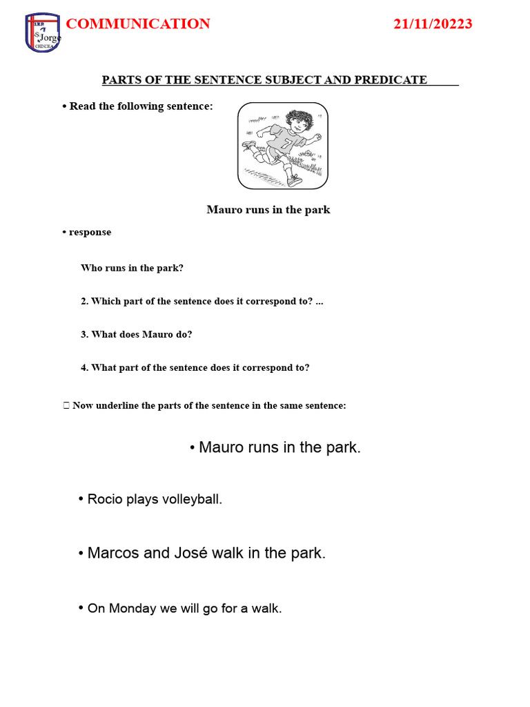The Sentence and Its Parts. | PDF | Syntax