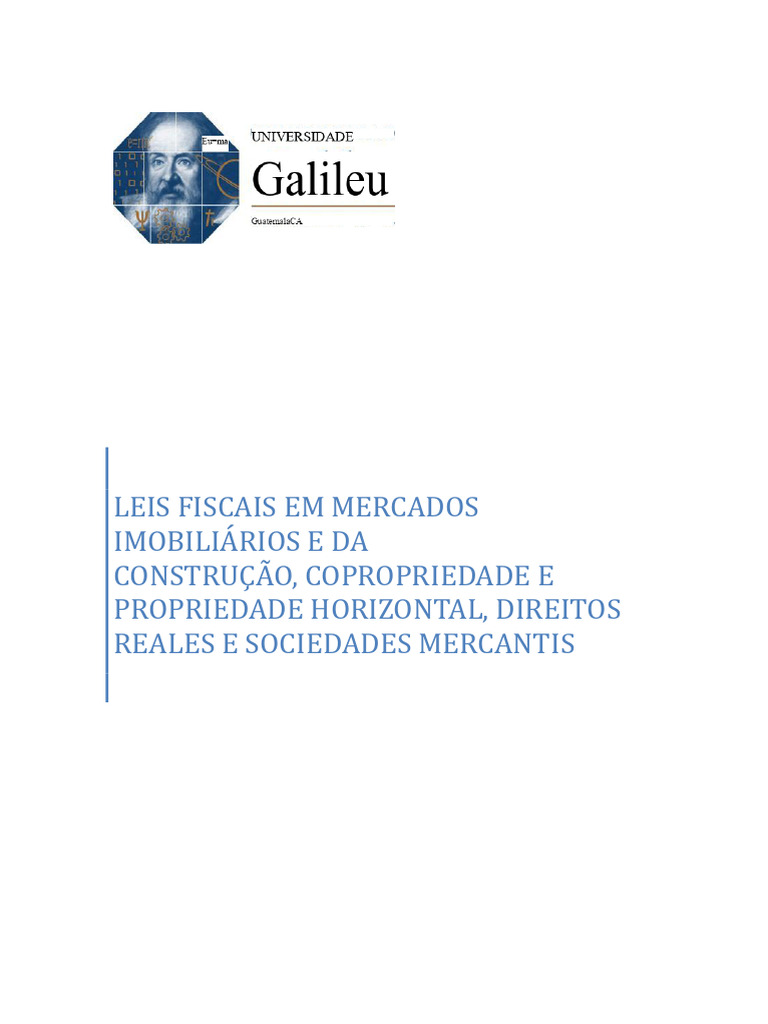 Leis Fiscais no Mercado Imobiliário da Guatemala | PDF | Impostos ...