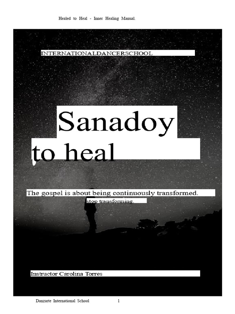Inner Healing Manual for Spiritual Growth | PDF | Jesus | Forgiveness