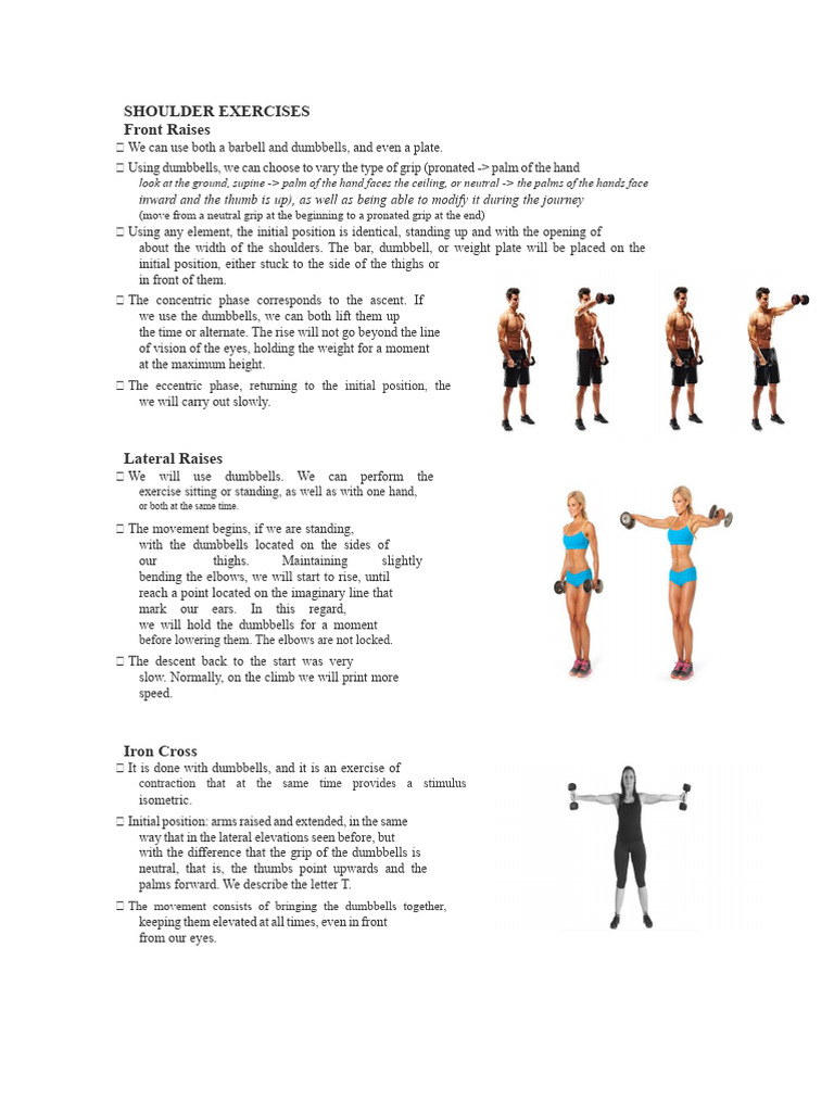 Gym Exercises | PDF | Musculoskeletal System