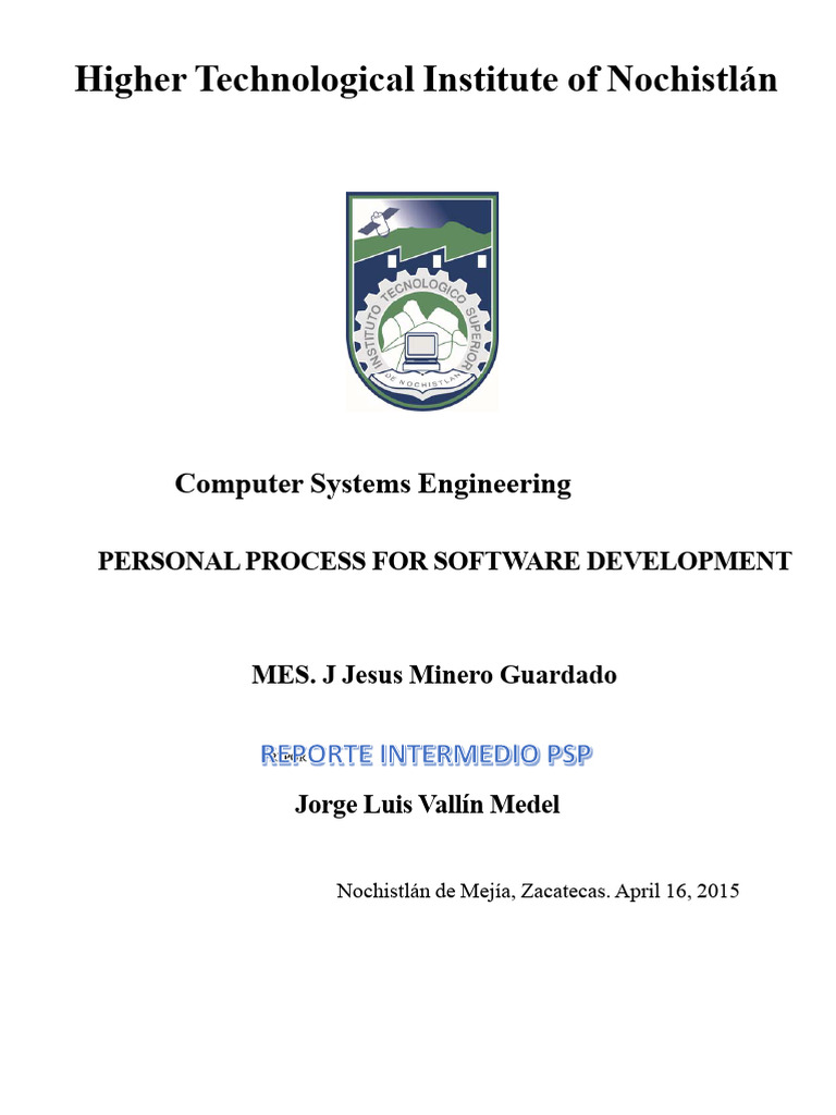 Interim Report PSP | PDF | Variable (Computer Science) | Average