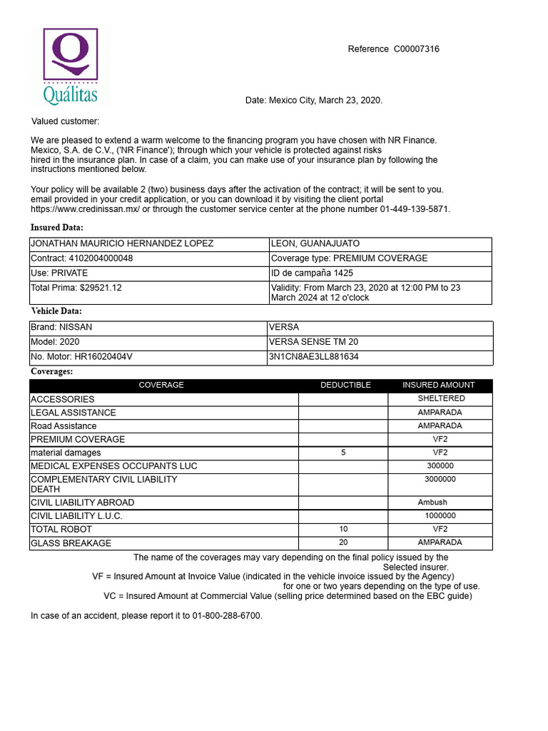 Coverage Letter | PDF | Insurance | Deductible