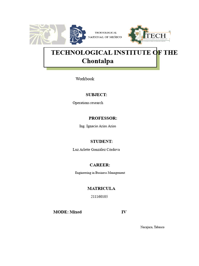 Linear Programming Exercises | PDF | Linear Programming | Mathematical Optimization