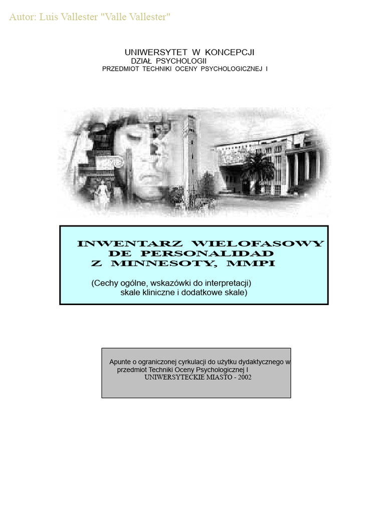 Mmpi-2 Interpretacja PDF | PDF
