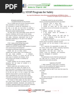 DuPont STOP Program Overview and Methods | PDF | Risk | Safety