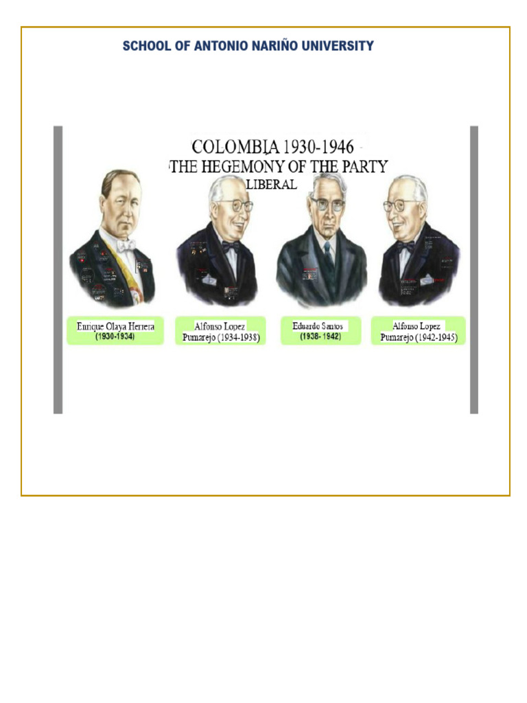 Liberal Hegemony | PDF | Colombia | Political Science