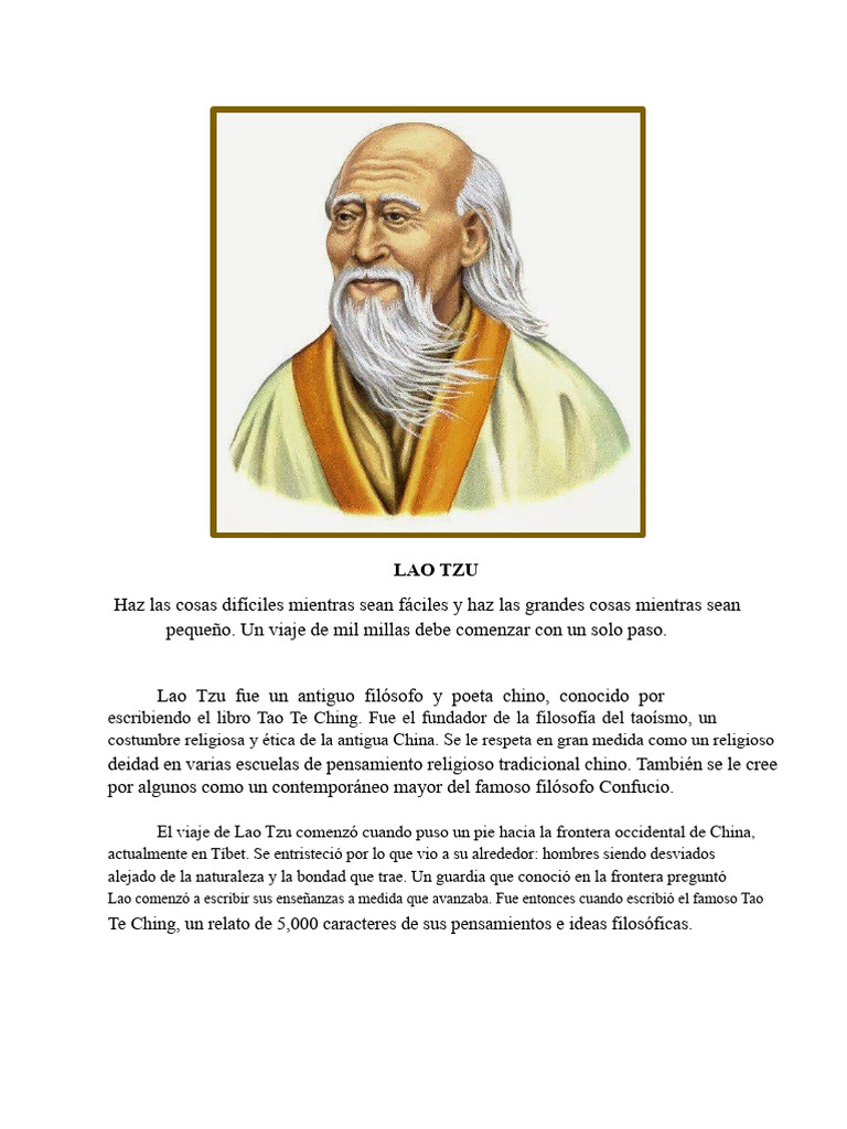 Lao Tzu | PDF | Laozi | Tao