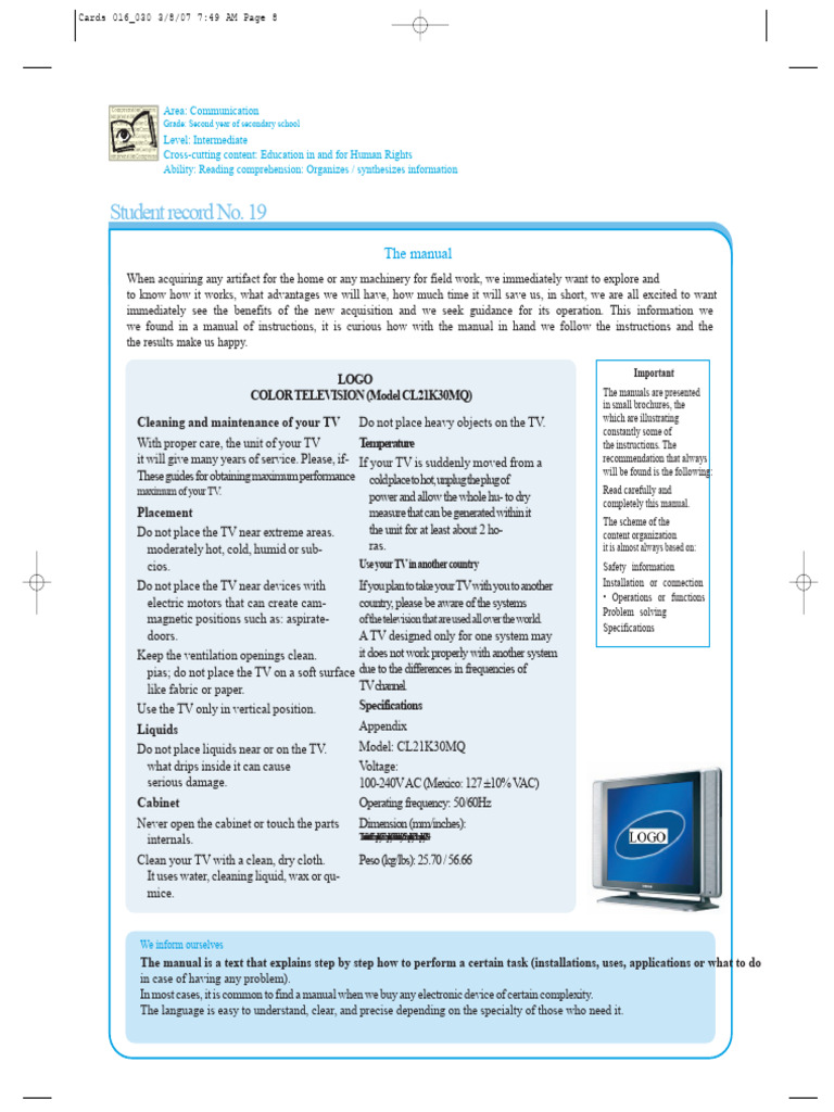 19 2nd INSTRUCTIVE TEXT THE MANUAL 2 PDF | PDF | Alternating Current ...