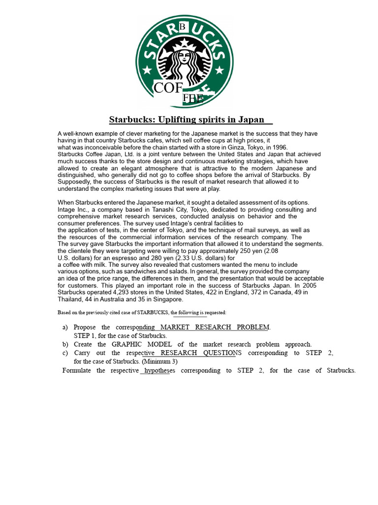Starbucks Case | PDF | Starbucks | Marketing