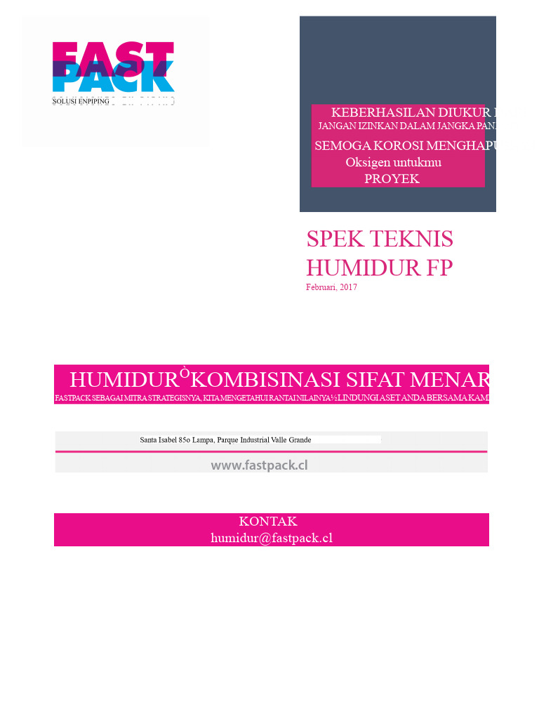 Ficha - Humidur FP - Feb2017 | PDF