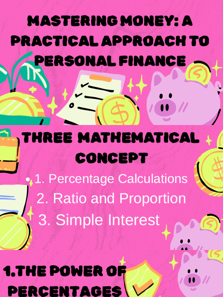 Pink and Yellow Vibrant Saving Money Presentation - 20250514 - 133056 ...