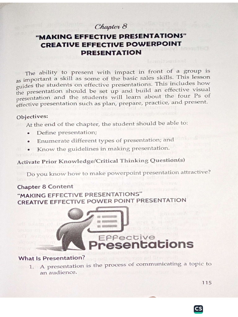Making Effective Presentation | PDF
