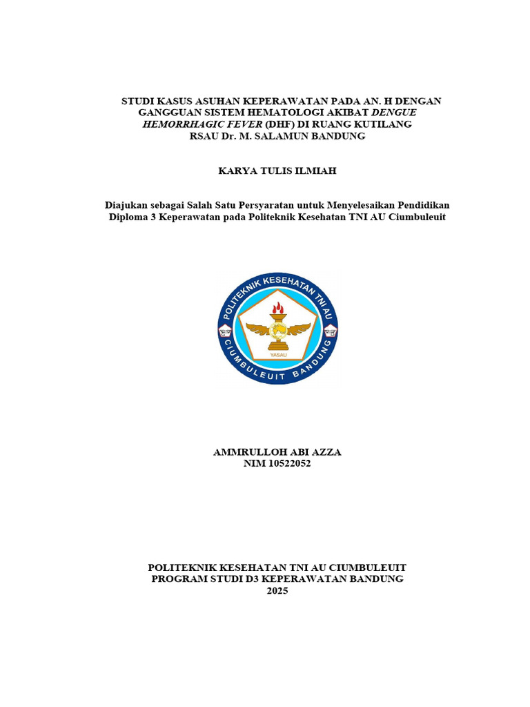 Kti Dhf Abay Revisi Semhas-1 | PDF