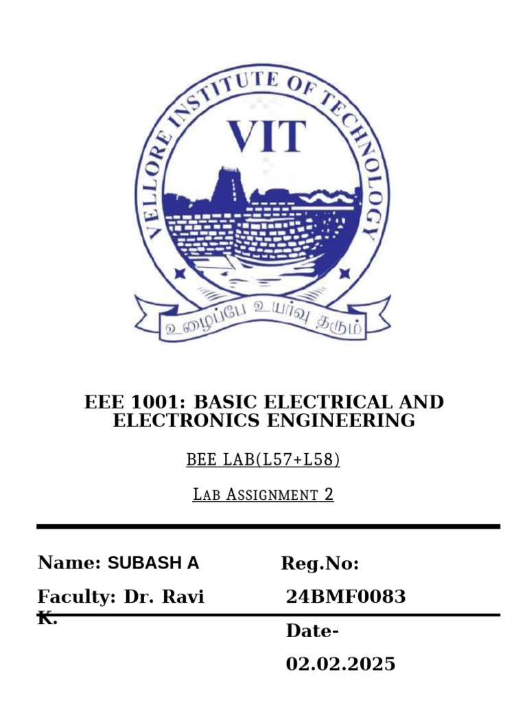 Nodal Analysis 24bmf0083 | PDF | Electricity | Electronic Engineering