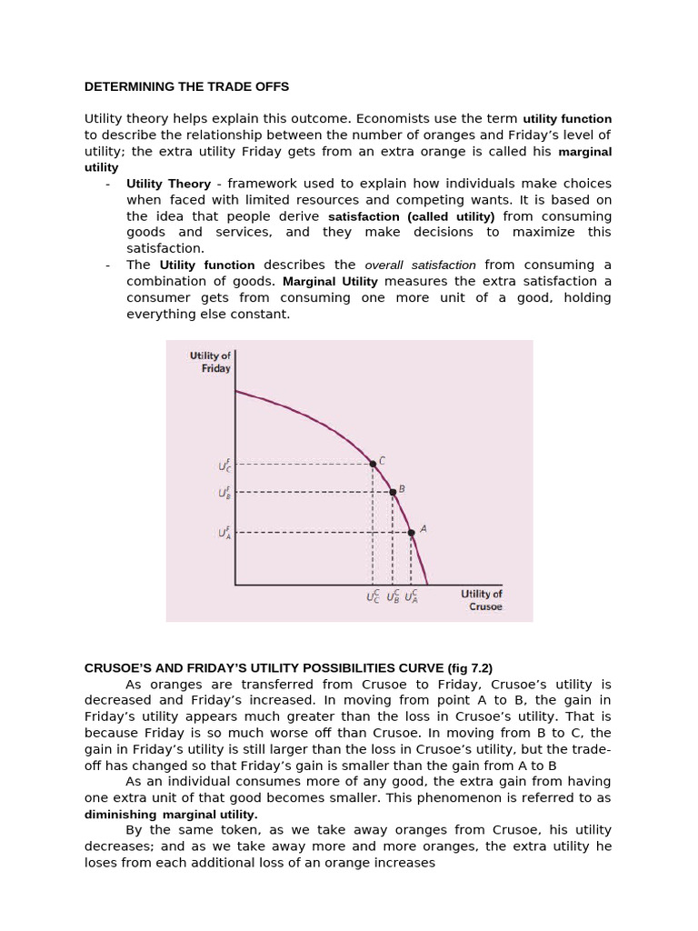 Utility Theory and Marginal Utility Explained | PDF | Utility ...