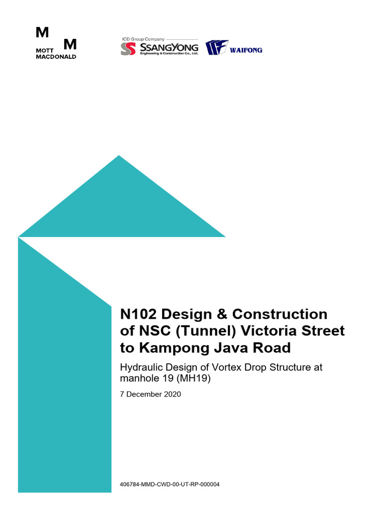 MMD CWD 00 Ut RP 000004 | PDF | Sanitary Sewer
