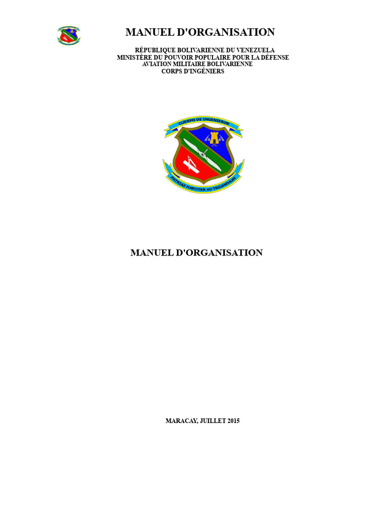 Manuel d'Organisation de l'AMB | PDF | Aviation | Ingénieur
