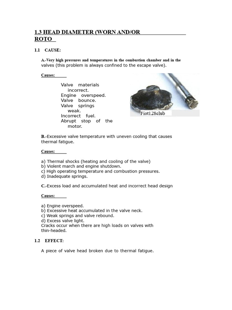 Valve Diameter and Margin | PDF | Valve | Engines