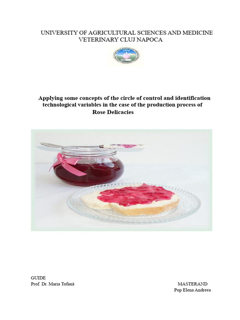 Rose Jam Production Process Guide | PDF | Fruit Preserves | Boiling