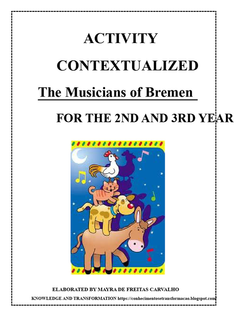 The Bremen Musicians | PDF | Brothers Grimm