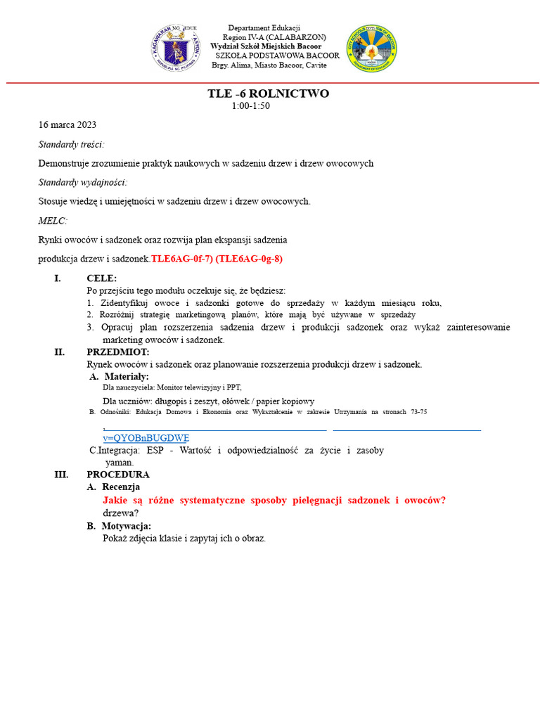 Tle QTR.3 WK 5 DLP | PDF