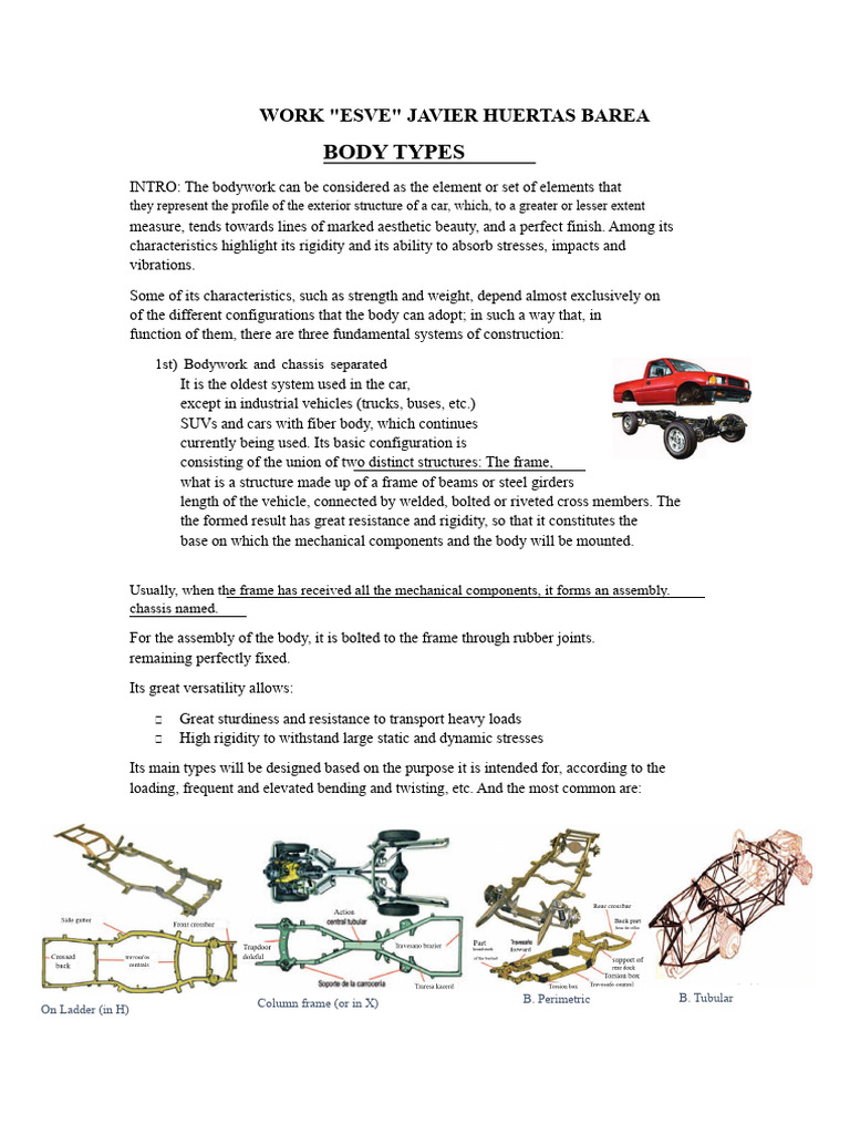 Types of Body Styles and Programmed Deformation | PDF | Mechanical ...