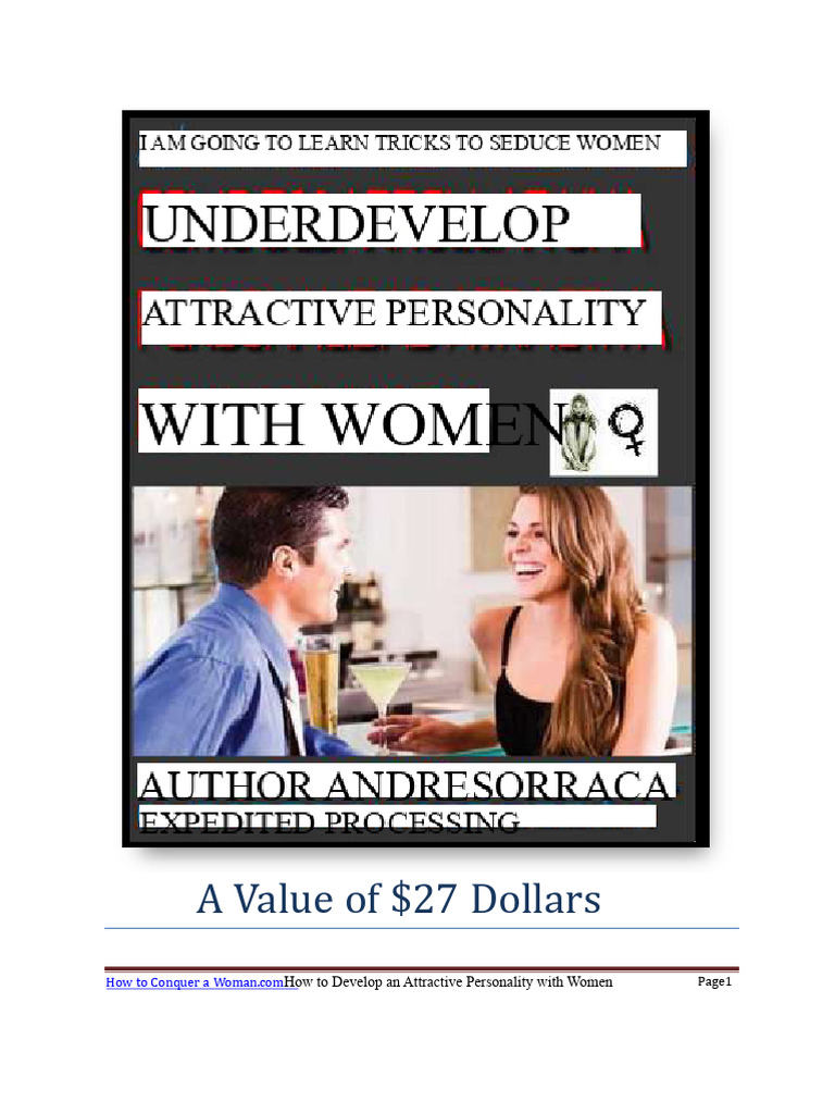 Developing an Attractive Personality | PDF | Mind | Psychological Concepts