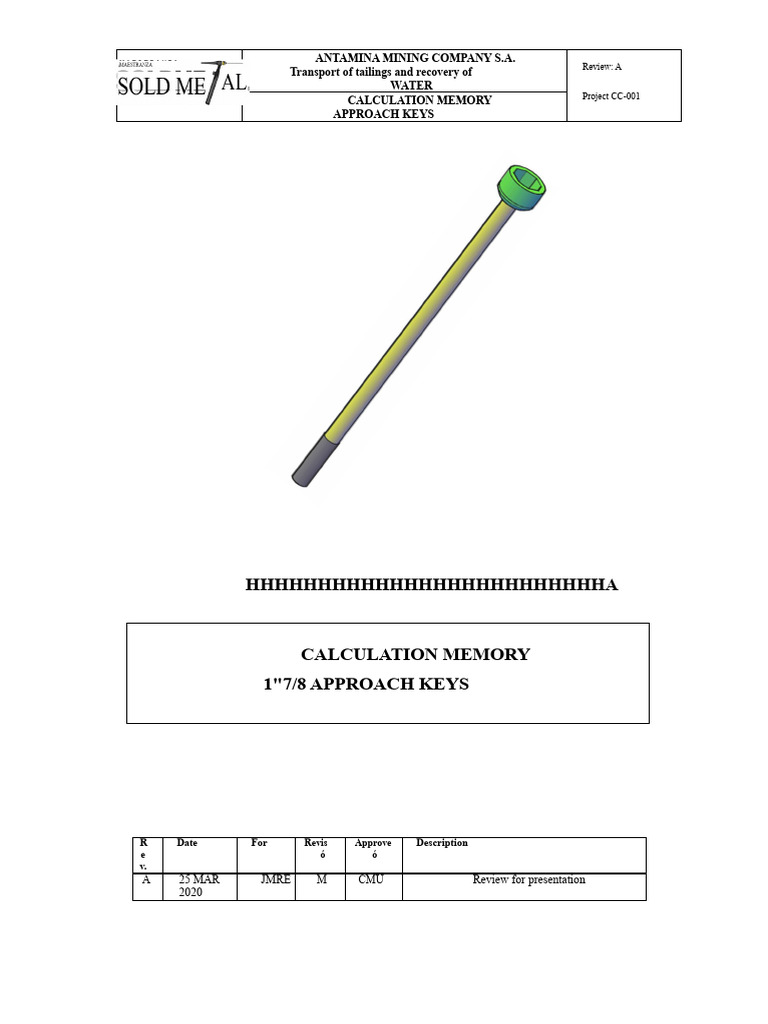 Memory of Calculation Ear of Lifting | PDF | Bending | Mechanical ...