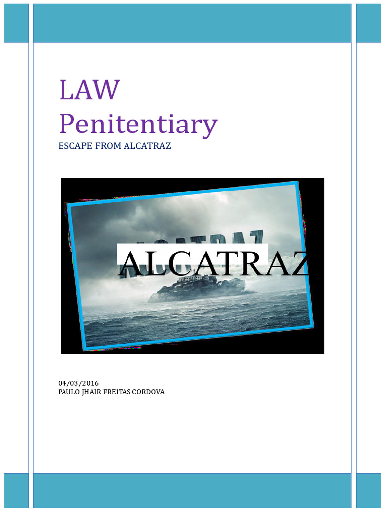 Summary and Analysis of The Escape From Alcatraz | PDF | Imprisonment ...