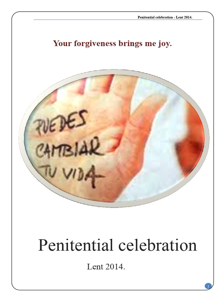 Penitential Act | PDF | Confession (Religion) | Penance