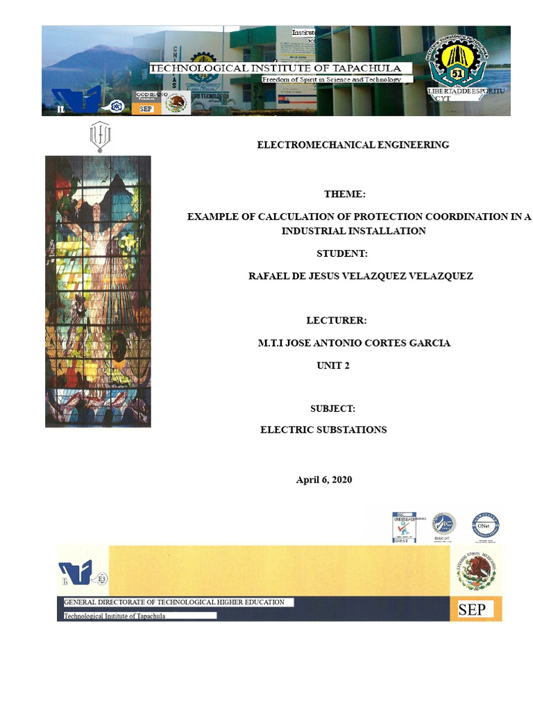 Protection Coordination in Industry | PDF | Transformer | Fuse (Electrical)