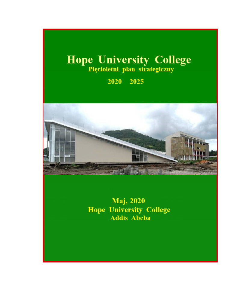Hope University College | PDF