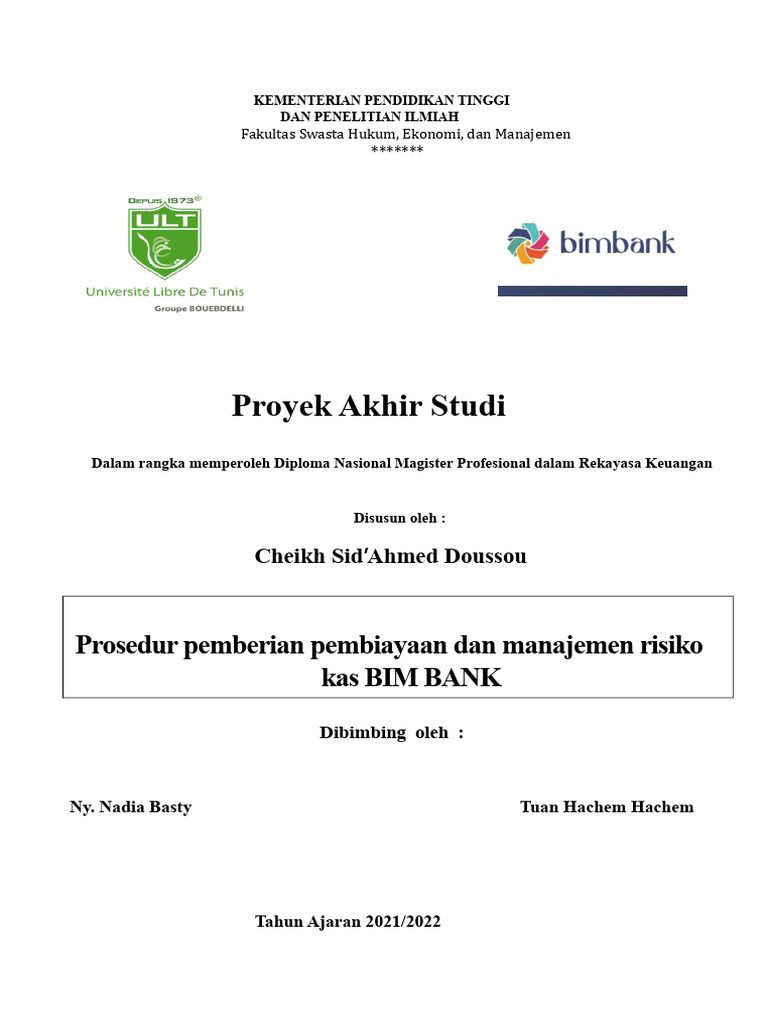 Laporan Magang bank bim.docx66 | PDF