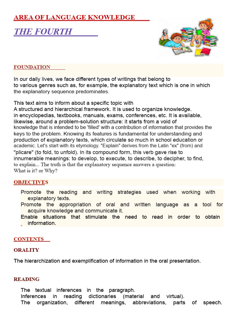 Explanatory Text | PDF | Knowledge | Information